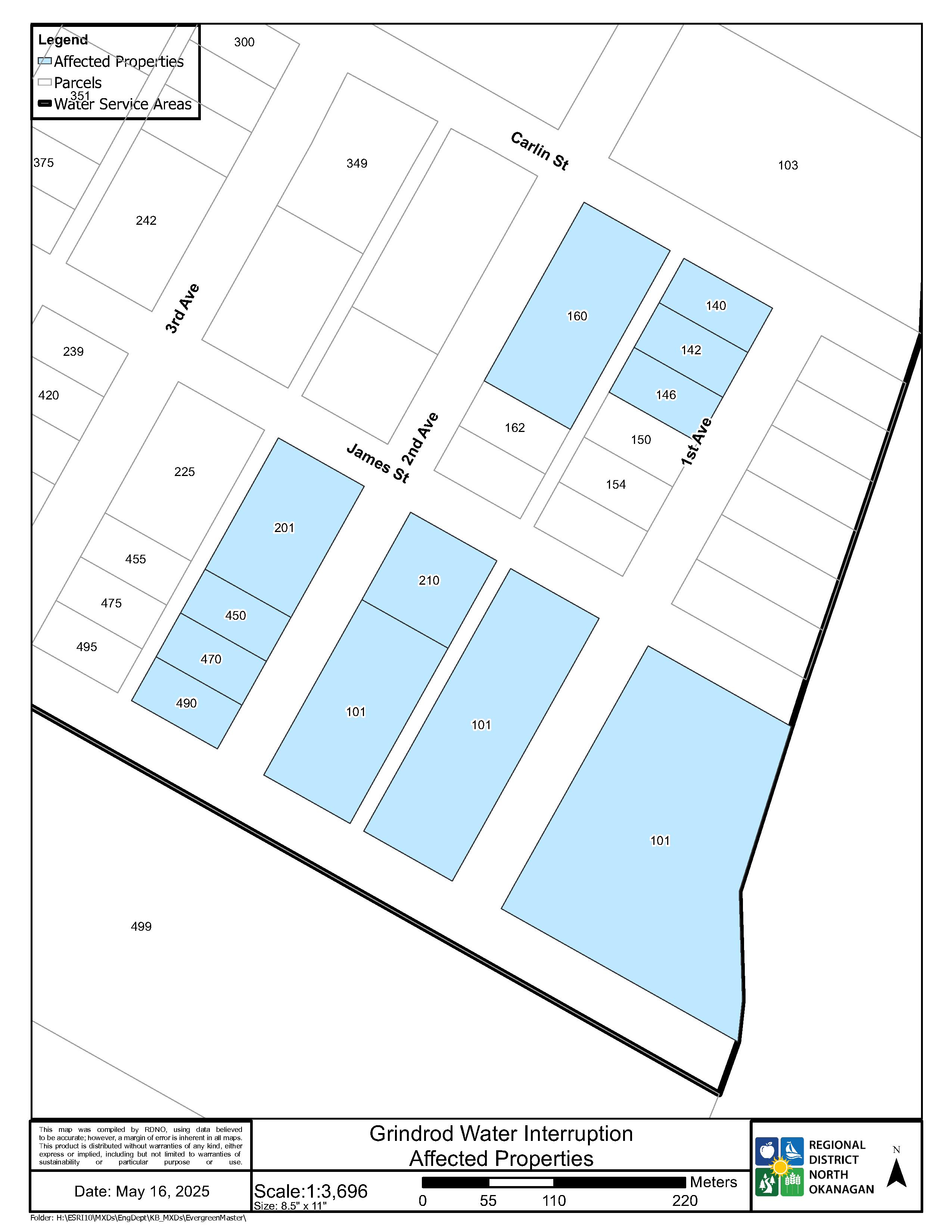 RESCINDED: Grindrod Water - Advance Notice to Residents of Potential ...
