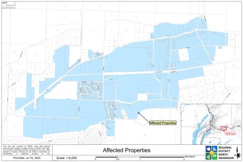 Greater Vernon Water - Update - Water Advisory for parts of Lavington ...
